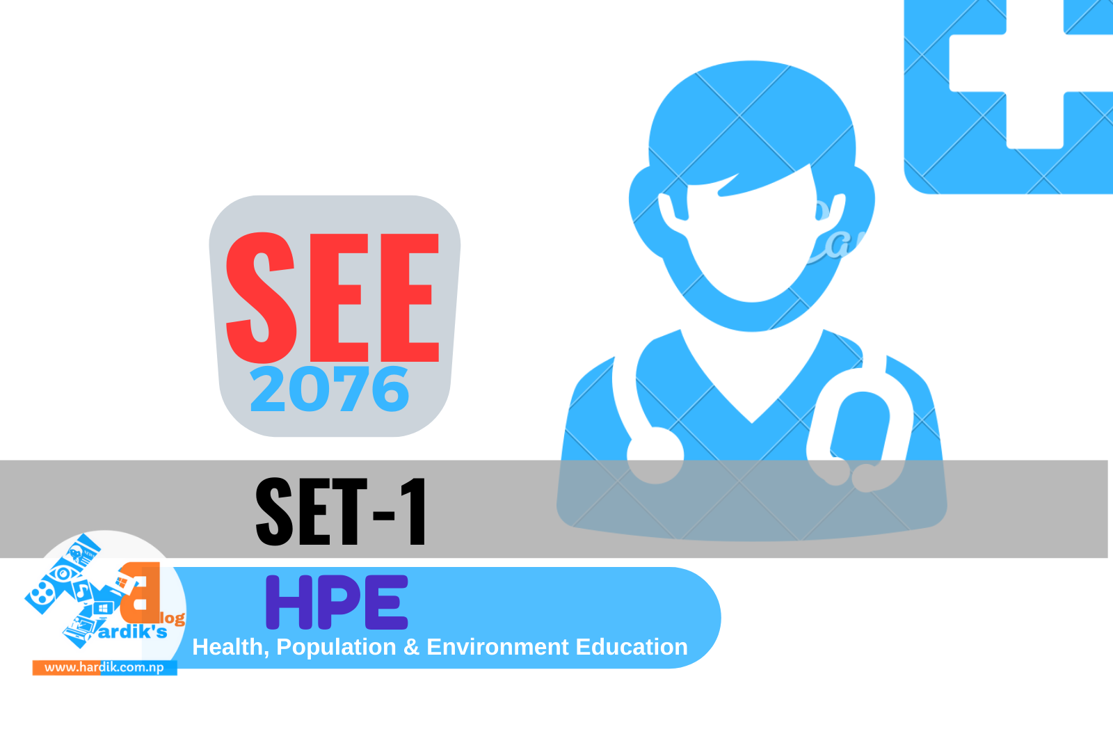 SEE Question Paper HPE Set-1 | Download SEE Question Paper PDF.